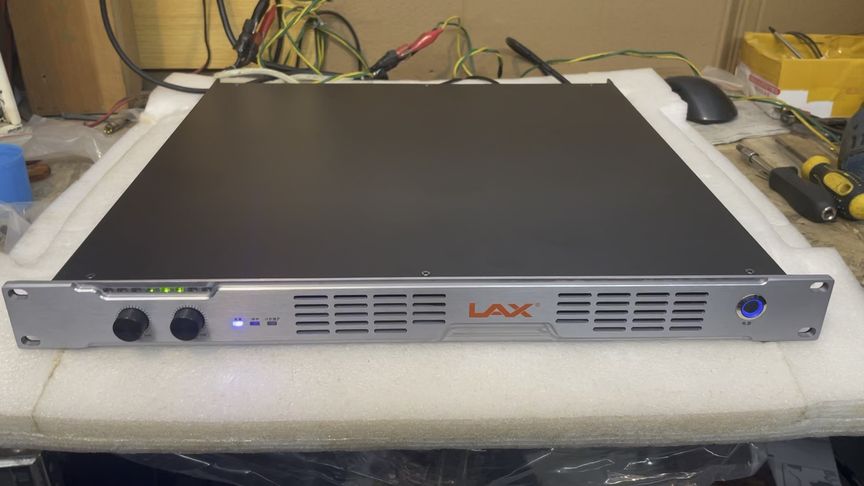 全新带原包装说明书LAX锐丰A210专业功率放大器功放机1U机器最大