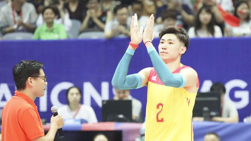 比赛集锦:中国男排在北仑3-0横扫阿根廷