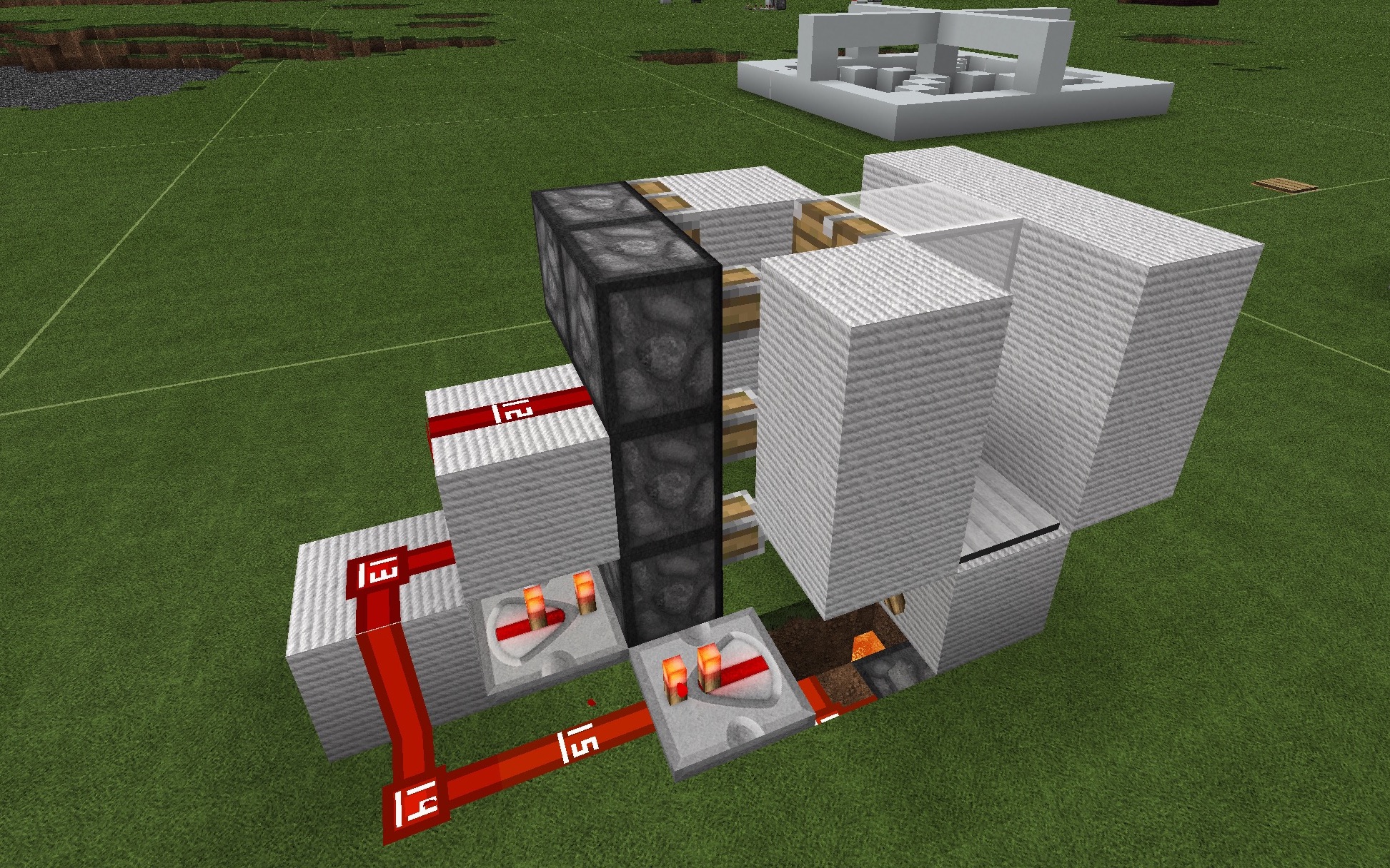 [MCBE]精致的活塞陷阱门