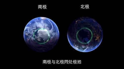 为何南极和北极年均温相差如此之大