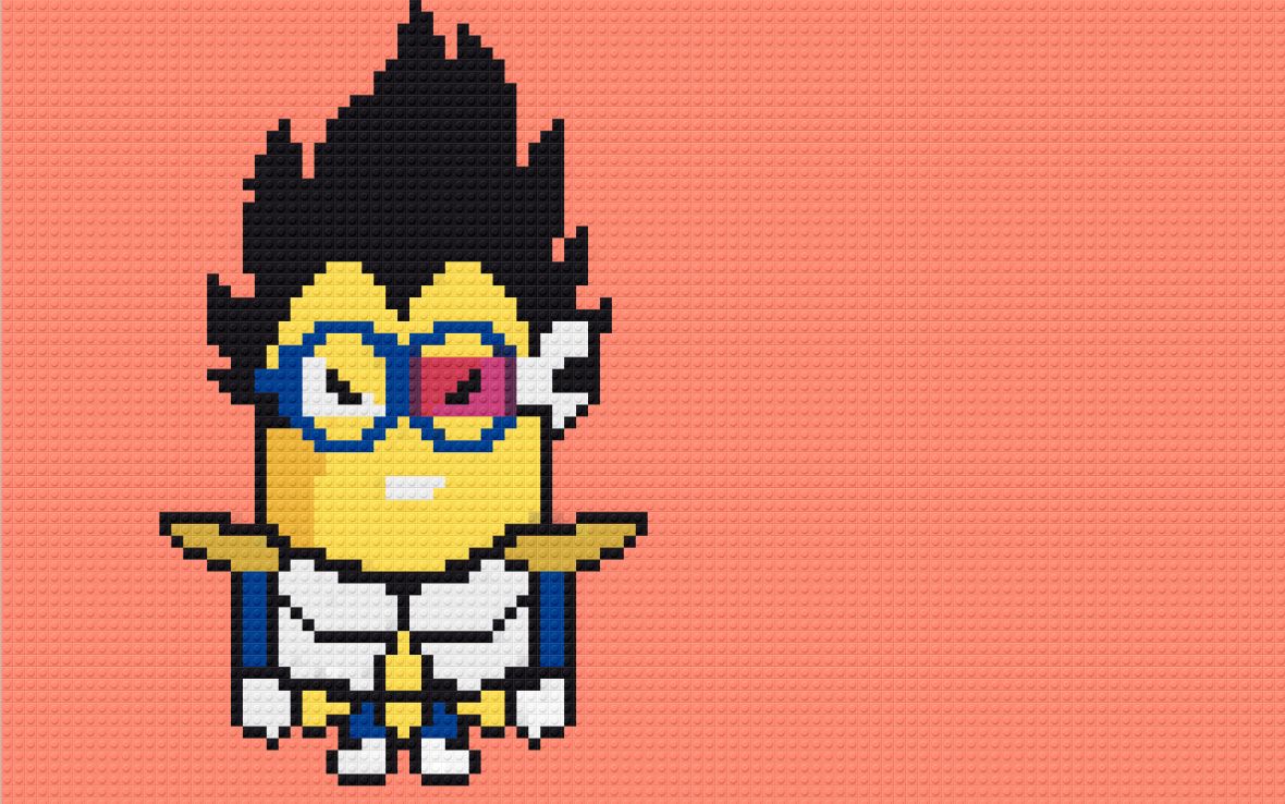 PS制作像素化风格