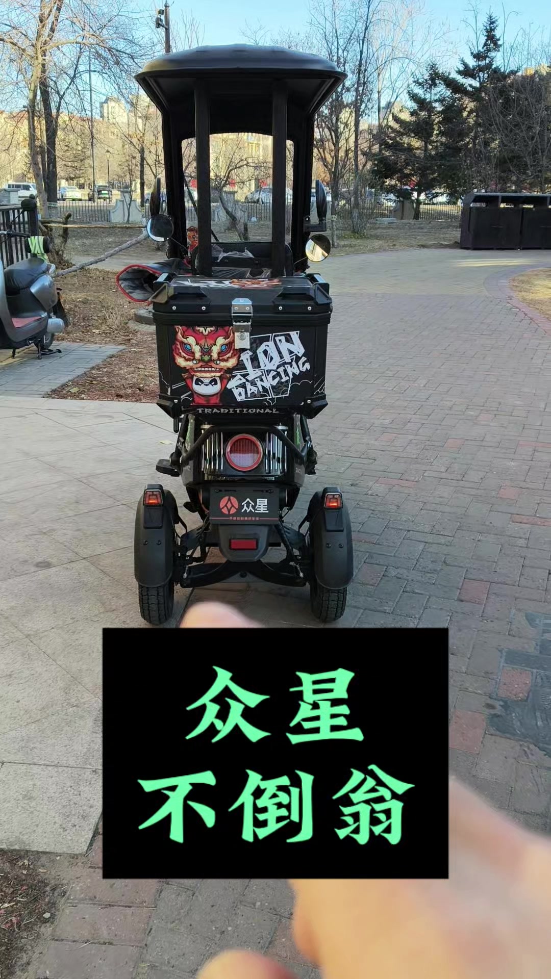 东北外卖神器#众星不倒翁 #众星三轮车#众星电动车