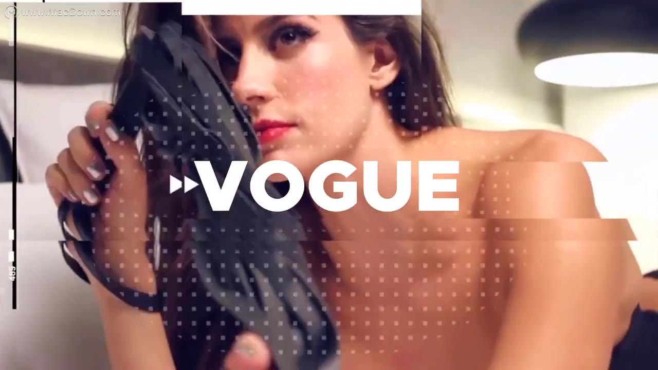 19组炫酷故障特效标题字幕AE模板