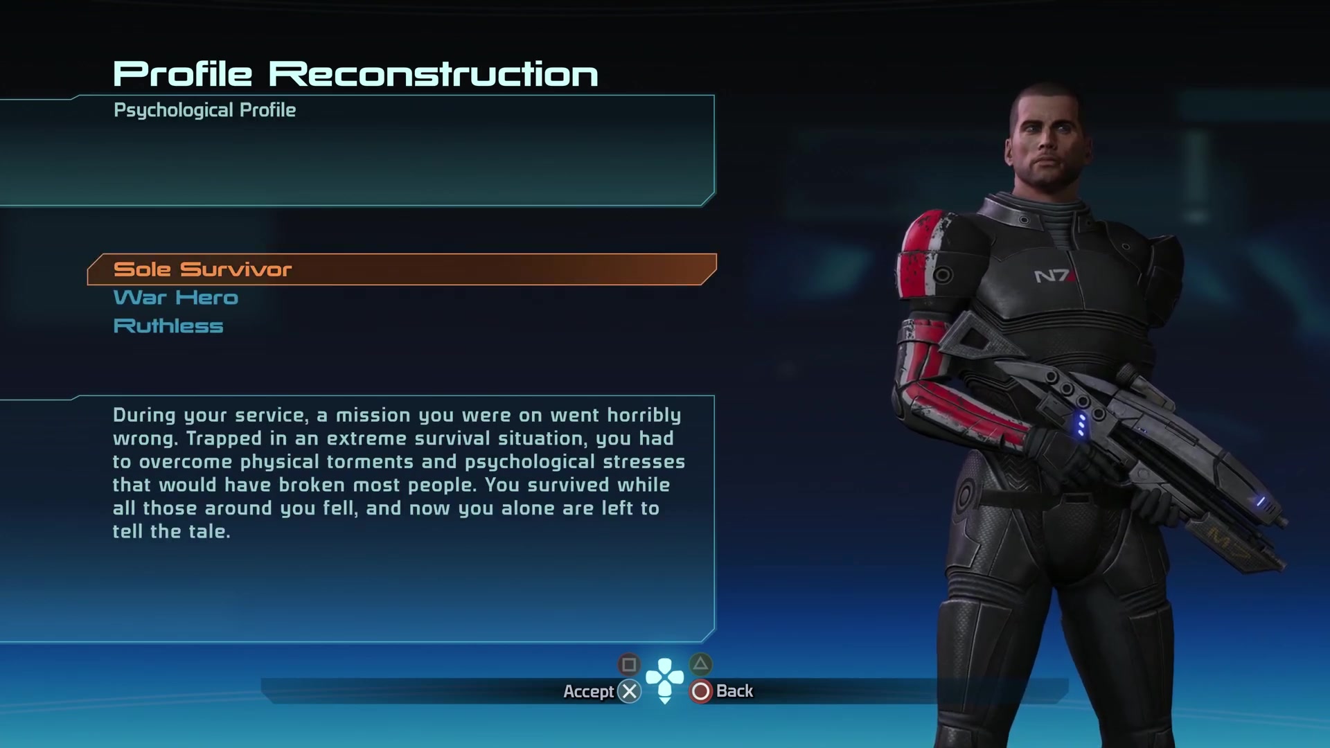Mass Effect Legendary Edition New Character Creator Options Gameplay
