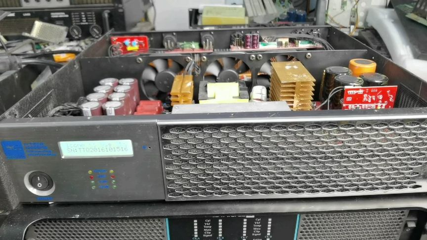 烧的有点多,开关电源功放维修