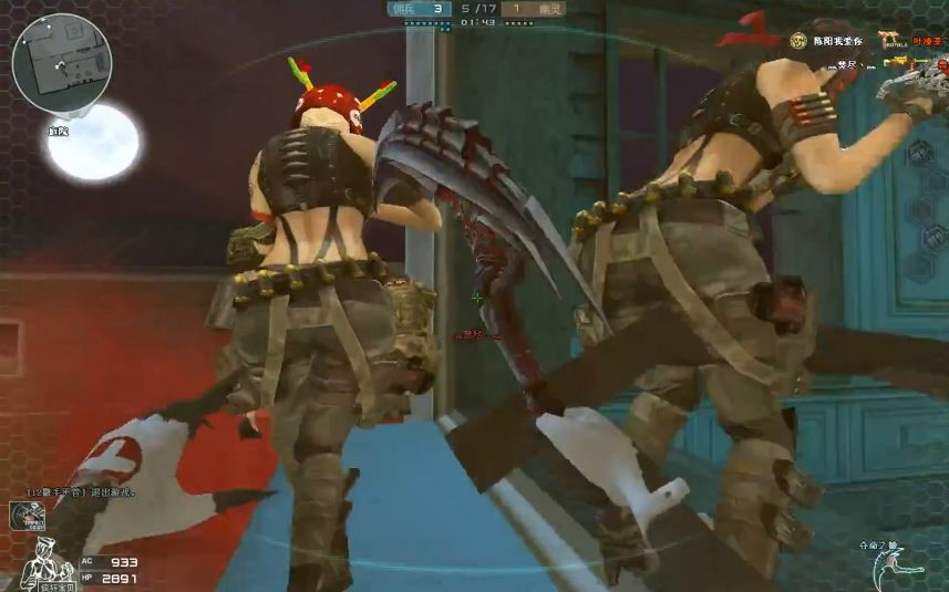 穿越火线:CF生化模式,一女鬼、一操作,足矣