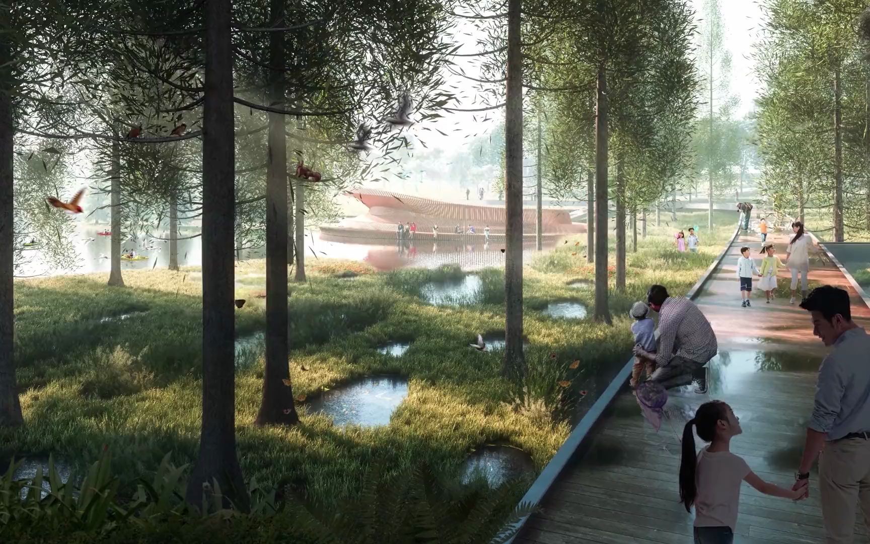 景观设计 | PLACE此地,留住你的地方——东莞中心公园中标方案 | 丹麦...