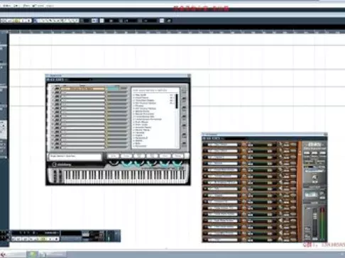 CUBASE5中文教程4-1:乐器轨和MIDI轨的区别.
