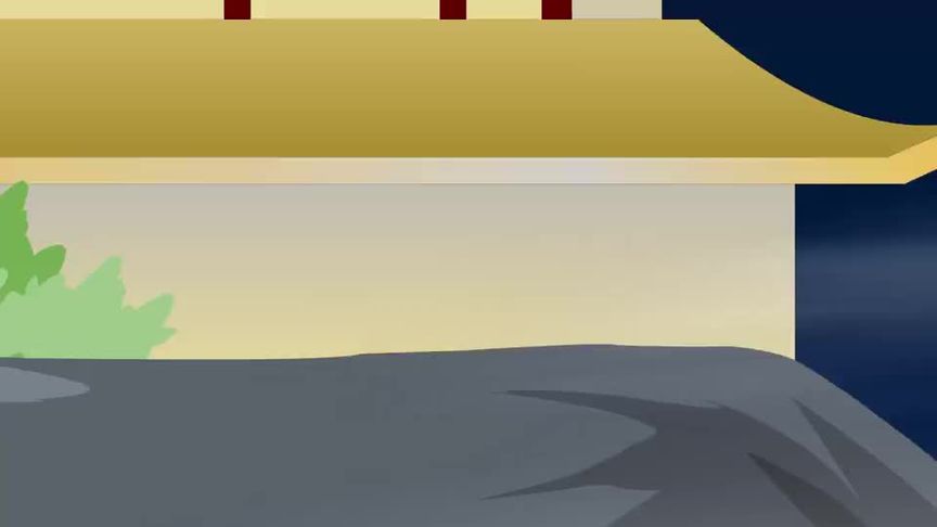 部编版小学二年级上册语文识字课文讲解麻豆动画 23.夜宿山寺