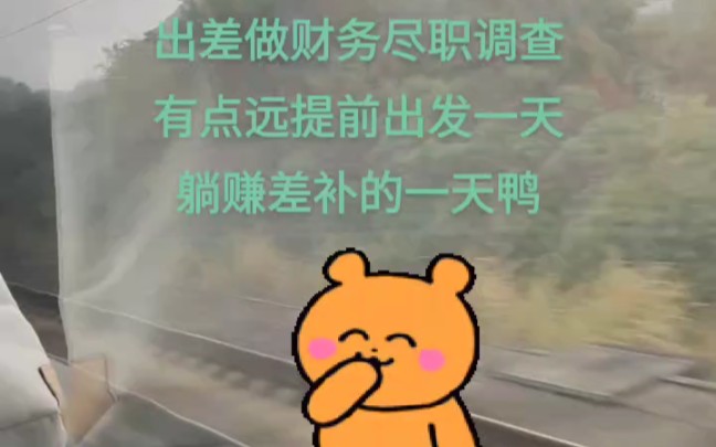 躺赚审计差补的一天,开心