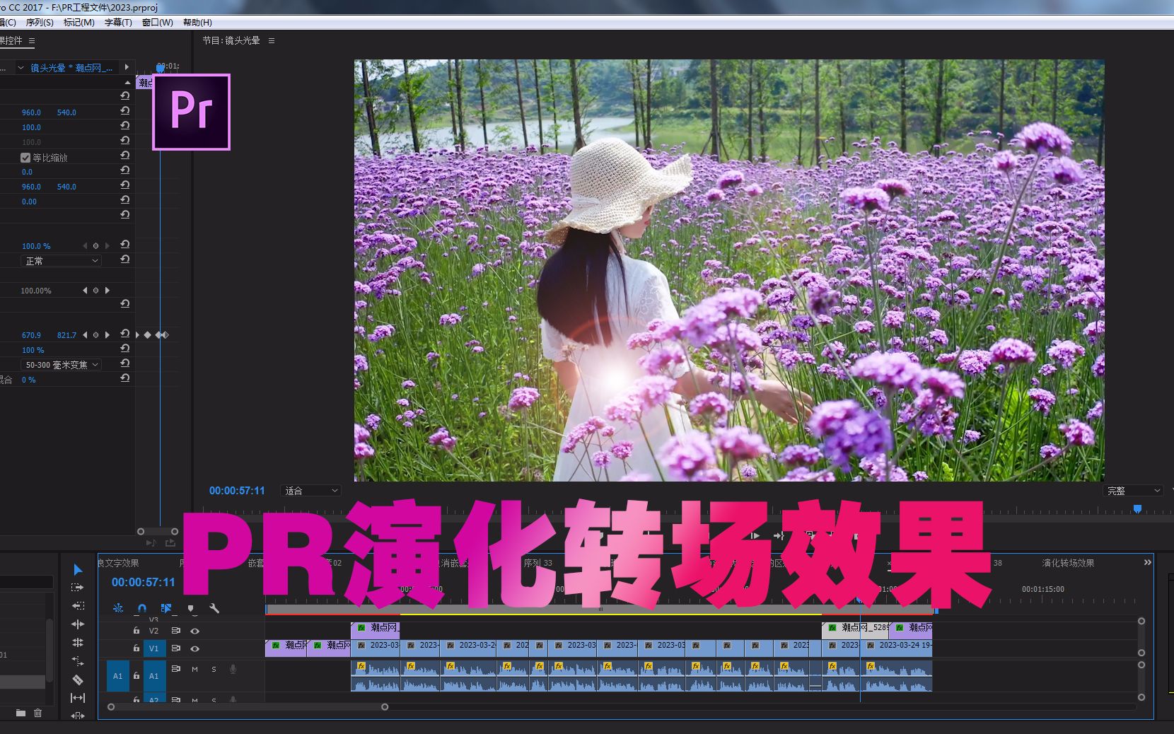 【PR教程】PR镜头光晕效果