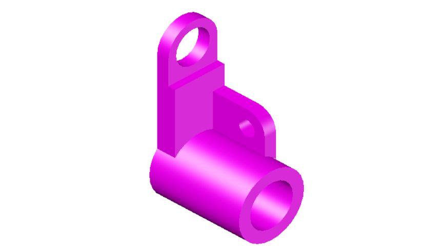 CAD建模:10分钟学这种一次画整个面进行拉伸的技巧,非常实用!