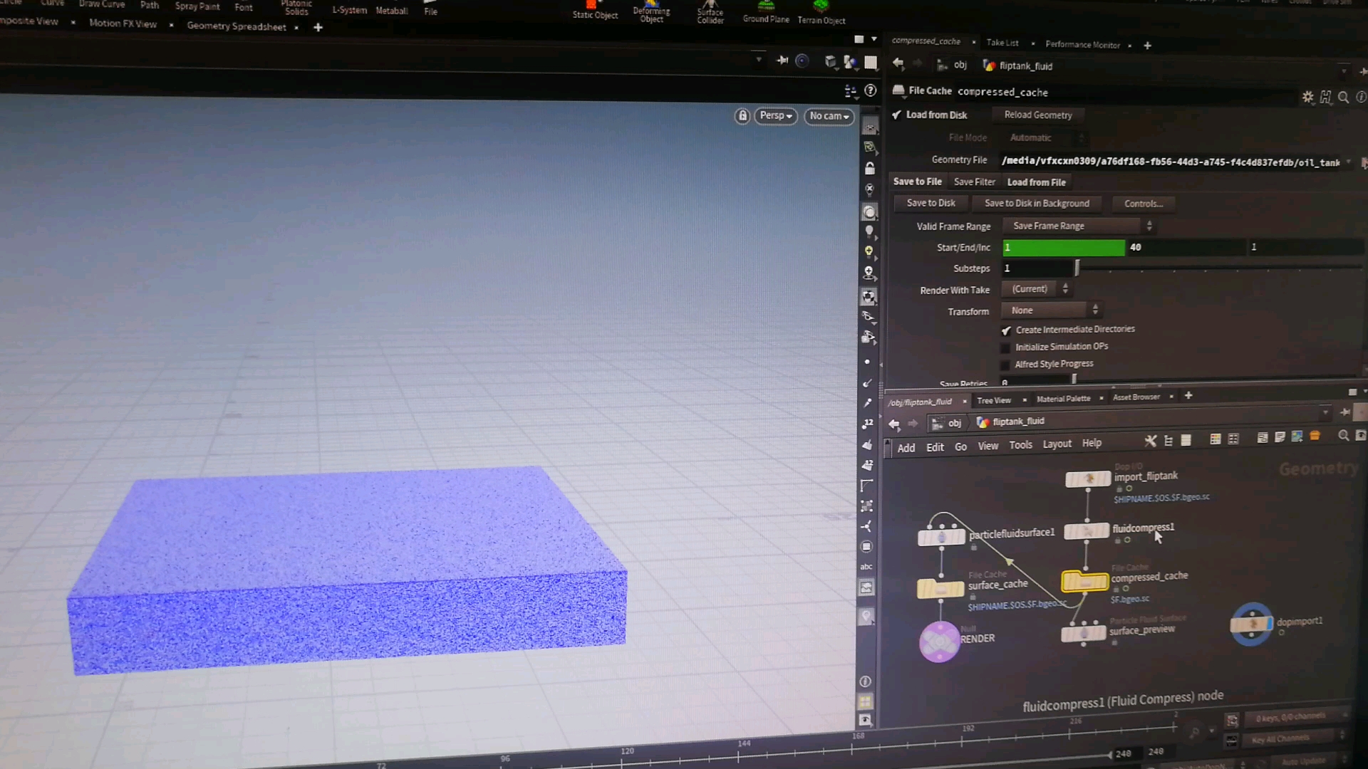 诺曼Houdini Houdini flip模拟 多线程CPU 出现跑不满的现象 有同样...
