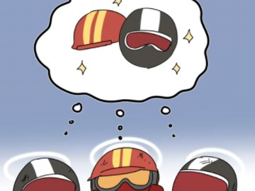 头盔帮只是想要个新头盔[C/H的碧蓝档案小漫画]