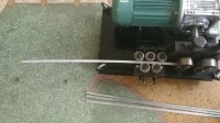 手工校直机视频 调直器调节原理 钢丝校直器原理18916583892