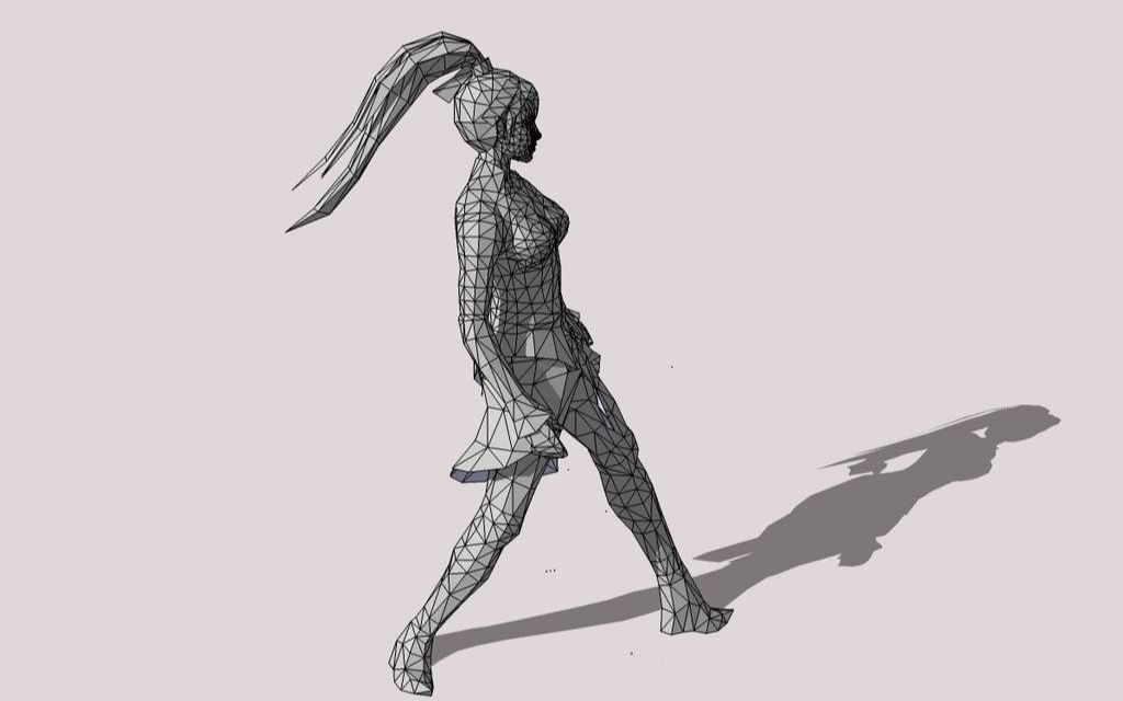 三分钟了解3Dmax女人体模型如何制作