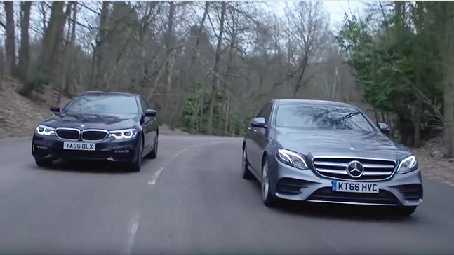 奔驰E级VS宝马5系碰撞测试,看完你知道买哪辆了吗?