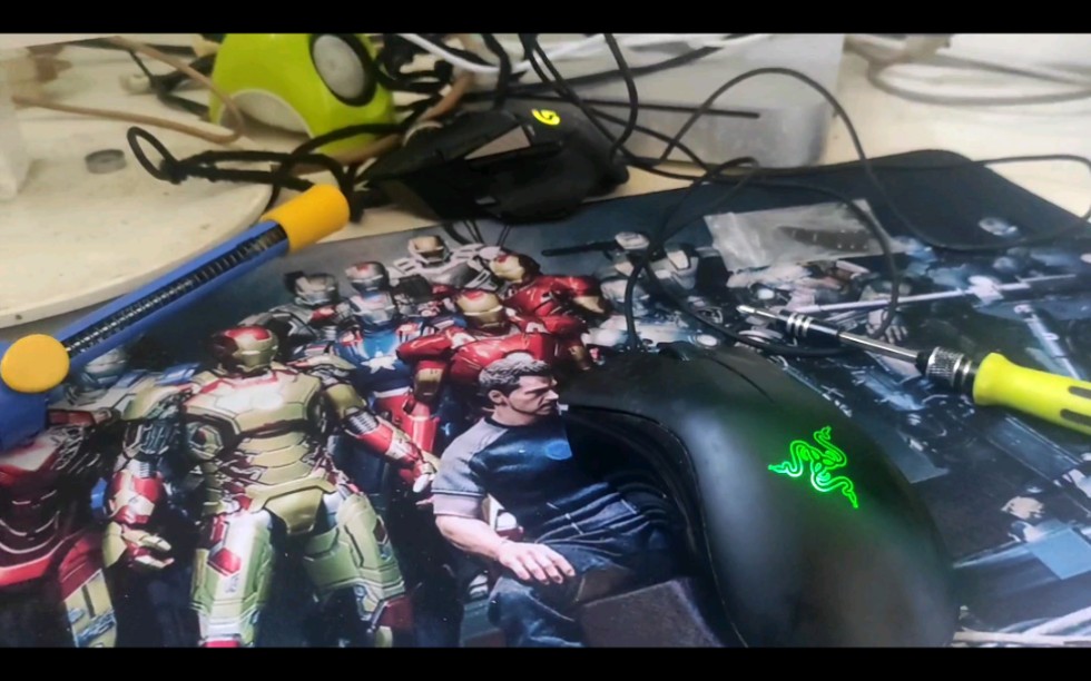 雷蛇鼠标按键修复,微动维修,换微动