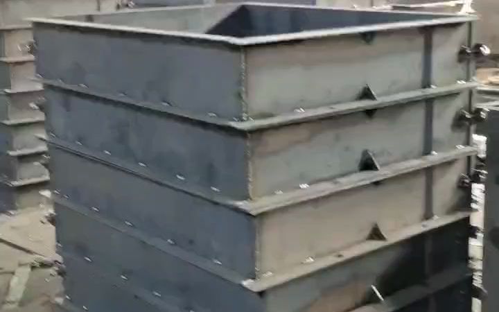 沟盖板钢模具 水沟水渠盖板钢模