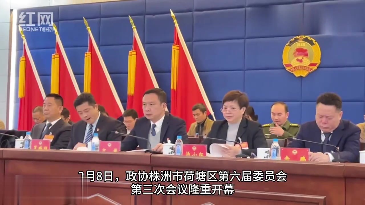 视频丨政协株洲市荷塘区第六届委员会第三次会议开幕