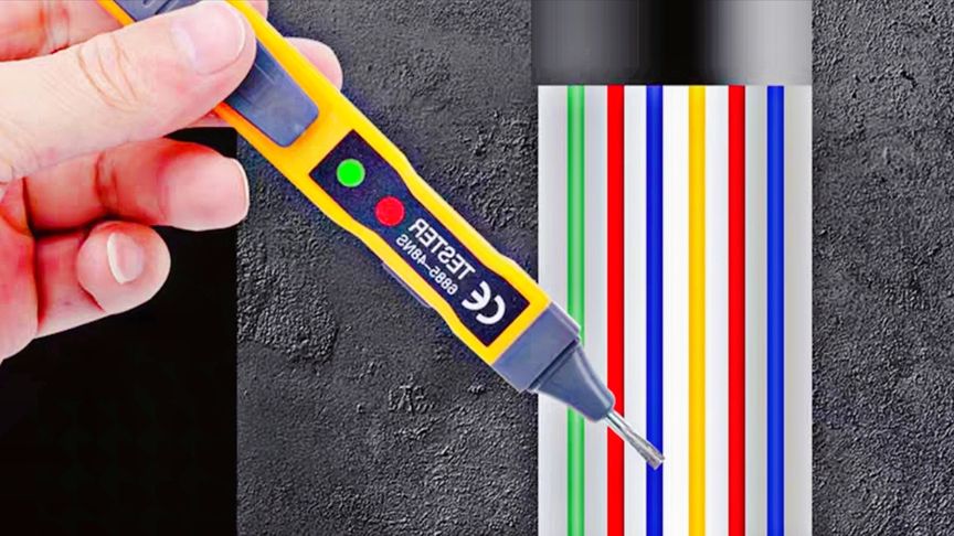 4种电笔的使用技巧,一个比一个贵,很多老电工都说越便宜越好用