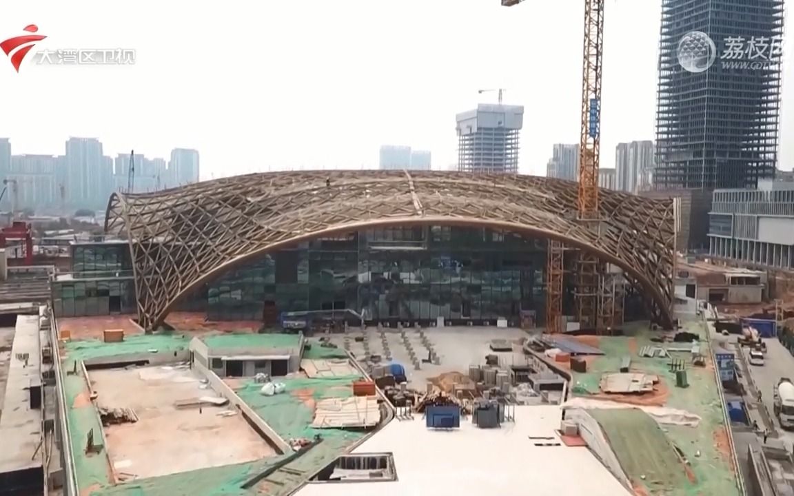 【粤语新闻】广州金融城站预计2024年运营 打通“黄金三角”