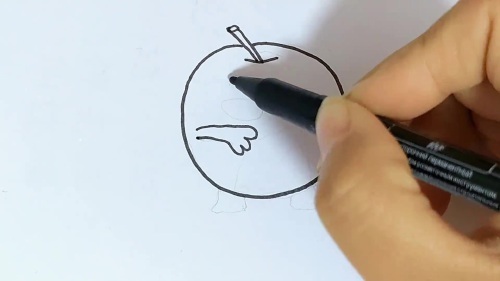 创意苹果怎么画?创意简笔画,少儿创意美术