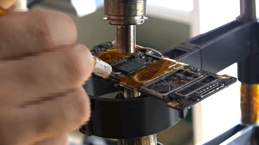 自建BGA返修台 大疆无人机H3 CPU拆装技术 H3CPU拆装方法 H3...