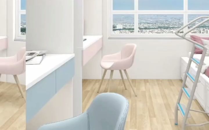 4种一儿一女儿童房设计,即一儿一女卧室设计