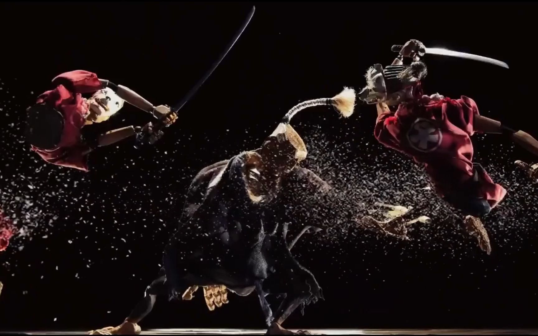 太丝滑了!日本武士题材定格动画电影《HIDARI》