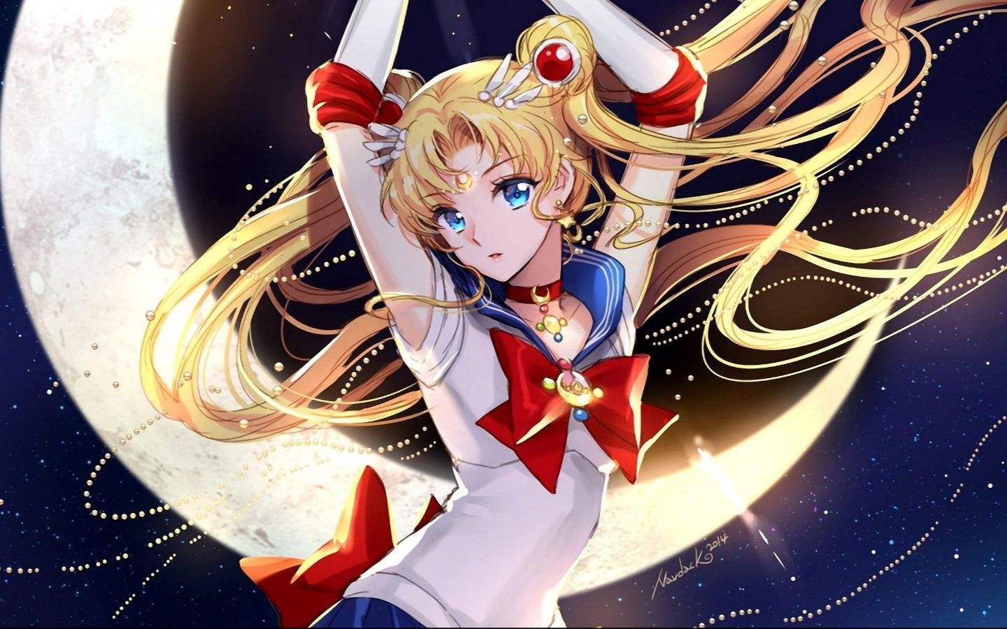 【3Dmax人物建模】美少女战士:月棱镜威力变身,水冰月,代表月亮消灭...