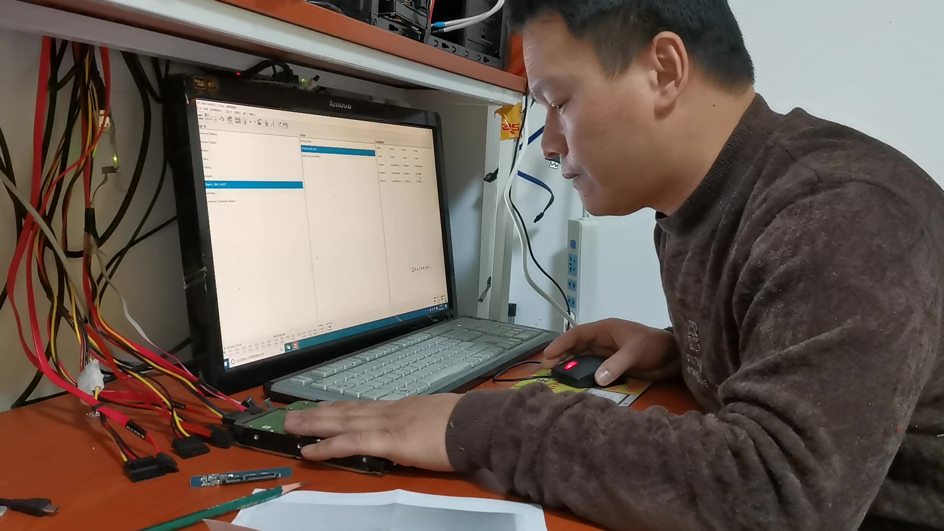 希捷500G机械硬盘打不开不认盘是什么问题能不能恢复数据