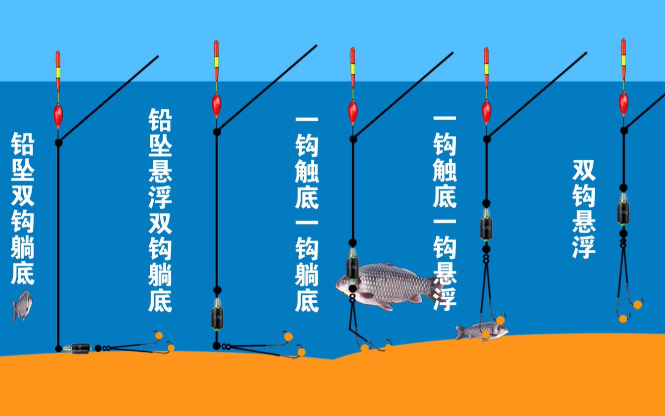 动画演示,4个步骤快速调漂方法,这样调漂简单易懂!