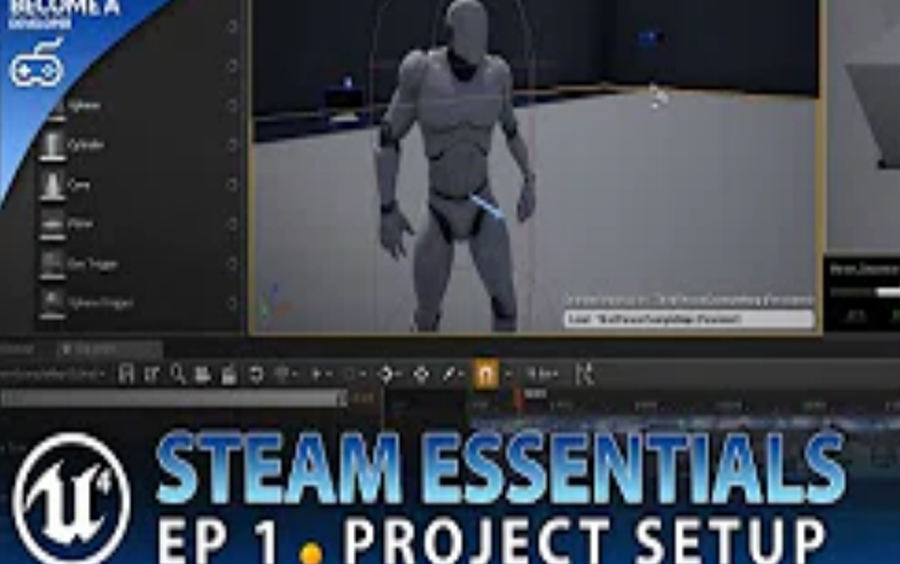 ...虚幻4)教程】Steam API 多人联机游戏课程【更新中1-7】【中文字幕】