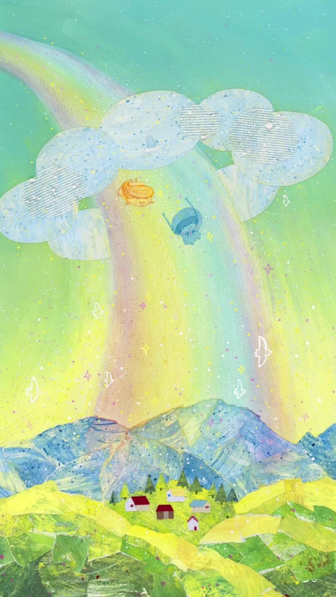 这才是孩子应该看的儿童绘本,央美毕业设计,画风绝美,故事内容灵动,让...