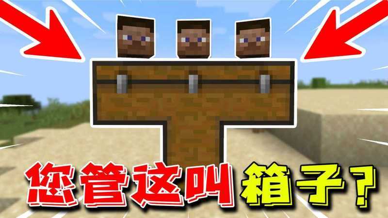 我的世界:弄成这样能召唤凋零吗超沙雕箱子,还能随意摆放