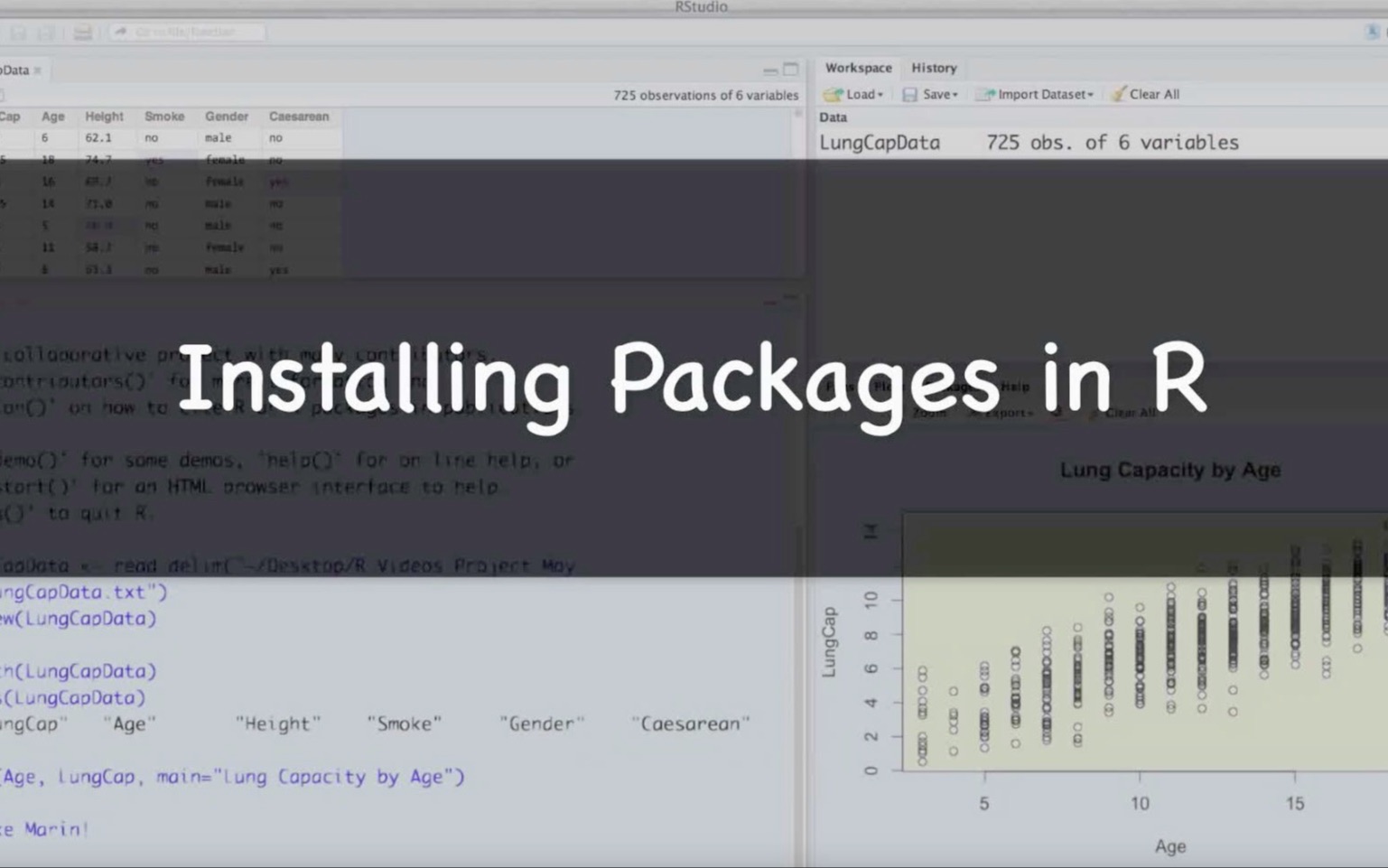 R语言1.10 包的安装