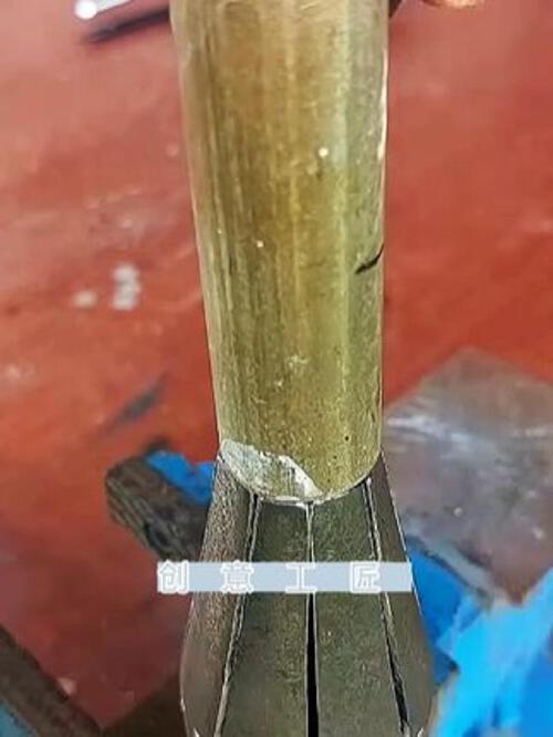 两根不同孔径钢管的焊接技巧,过程非常的巧妙