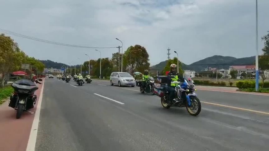 诸暨铁骑中队,嘉丰机车俱乐部,嘉丰骑行义警,安全骑行宣传日