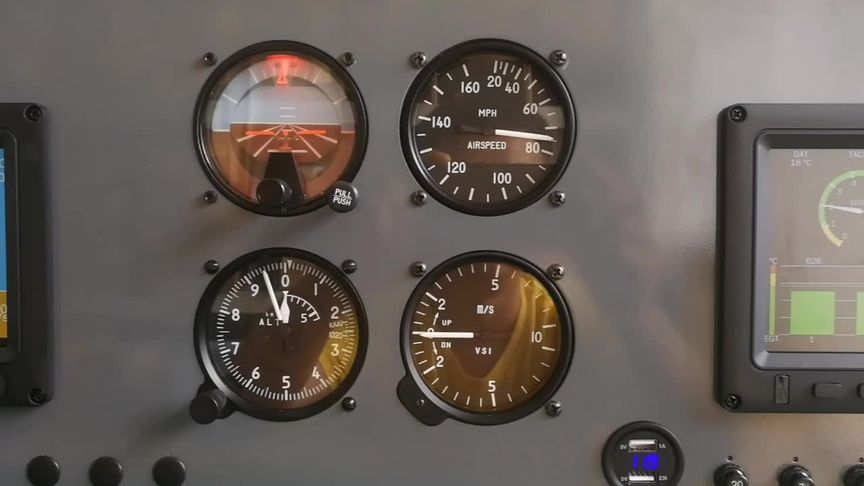 仪表模拟实训台#飞机高度调节#飞机升降率调节