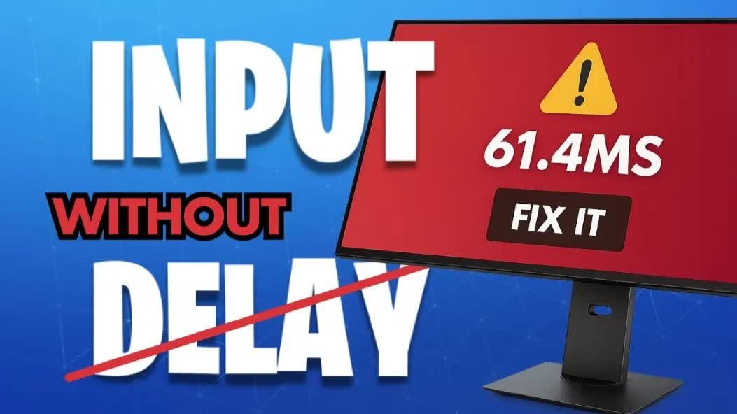 什么是输入延迟?怎么降低输入延迟?一个视频讲清!