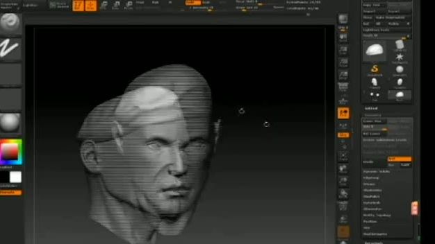 次世代游戏角色人头模型uv#三维建模 #设计教程 #3dmax建模