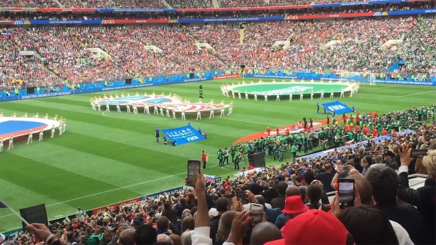 卡塔尔世界杯将至,重温俄罗斯世界杯开幕式!
