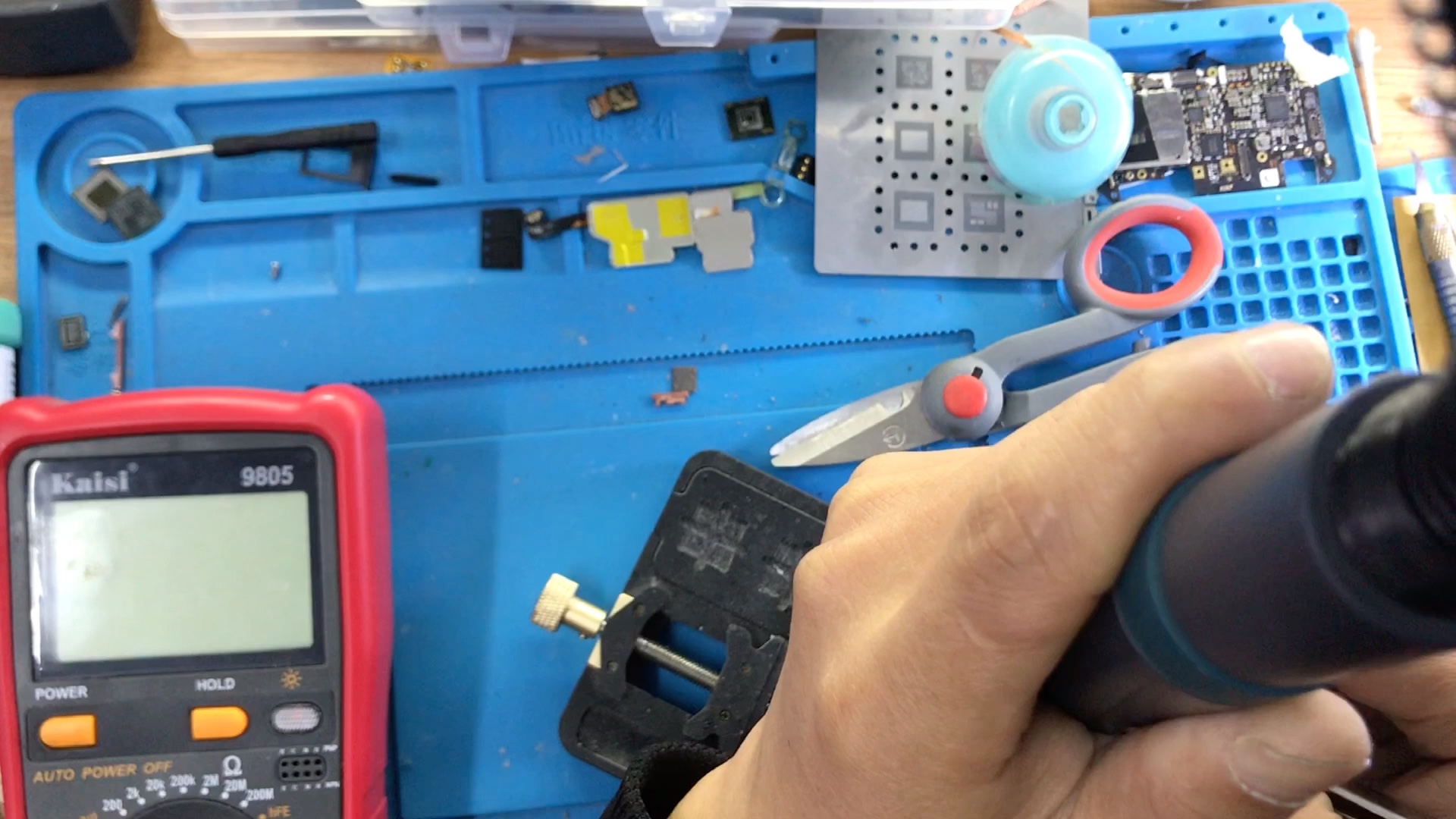 小米mix2s不开机保资料,本人维修史上最惨机型,看如何修复!