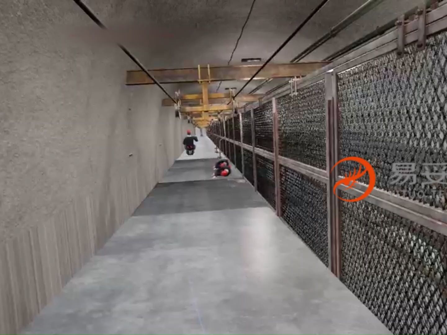 架空乘人装置运输事故vr教育体系统 煤矿安全 虚拟仿真