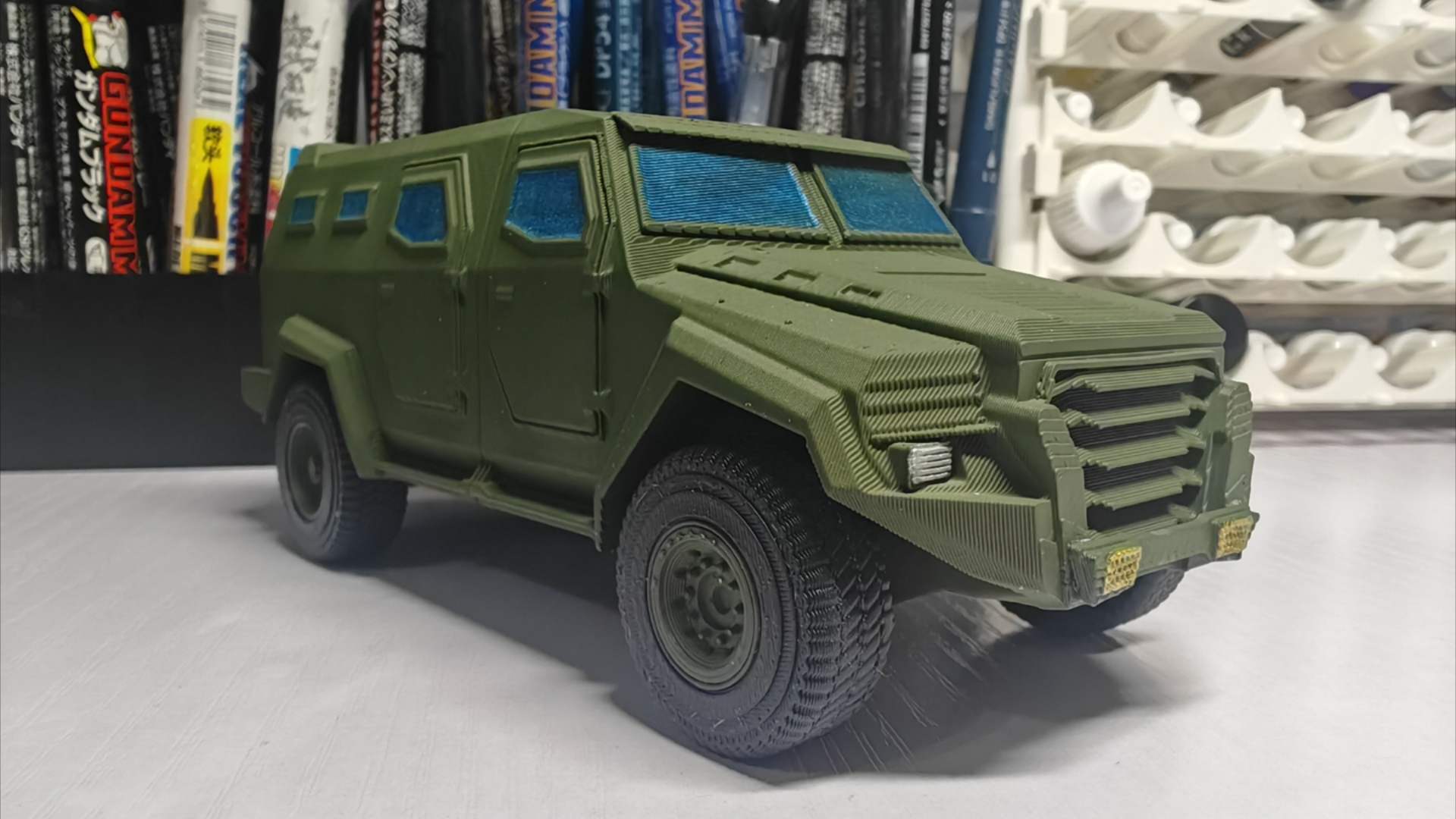 【3D打印模型制作】加拿大装甲车Inkas Sentry APC模型易打印,支撑...