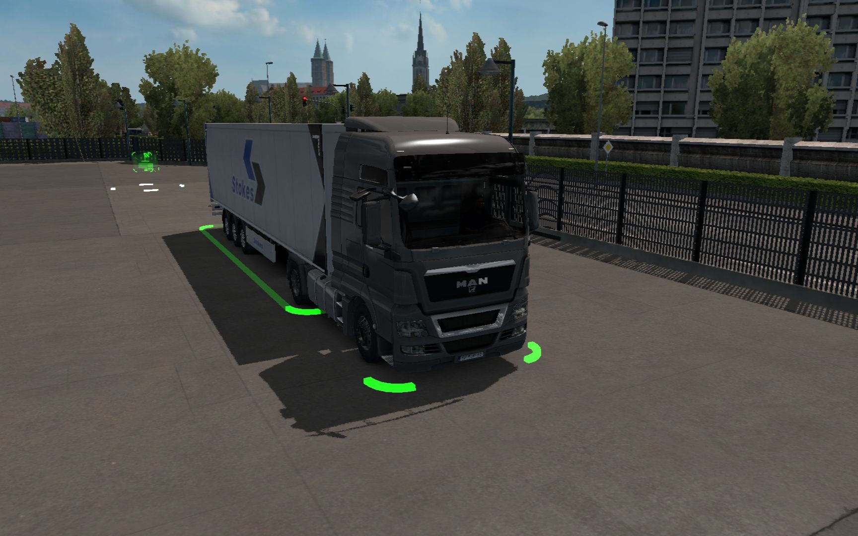 欧洲卡车模拟2 #1:键盘玩家驾驶MAN TGX18.480