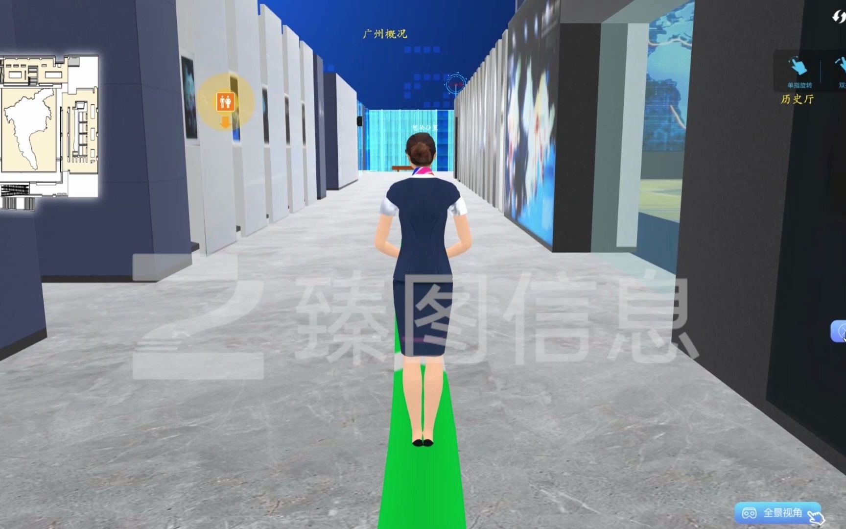 臻图信息--数字孪生可视化智慧展览馆