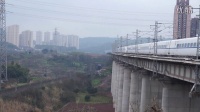 CRH2A运行兰渝铁路 D2238次 成都东至南昌