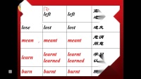 动词不规则变化-过去式、过去分词(12)